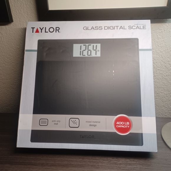 Taylor | Bath | Taylor Glass Digital Scale With Antislip Mat | Poshmark